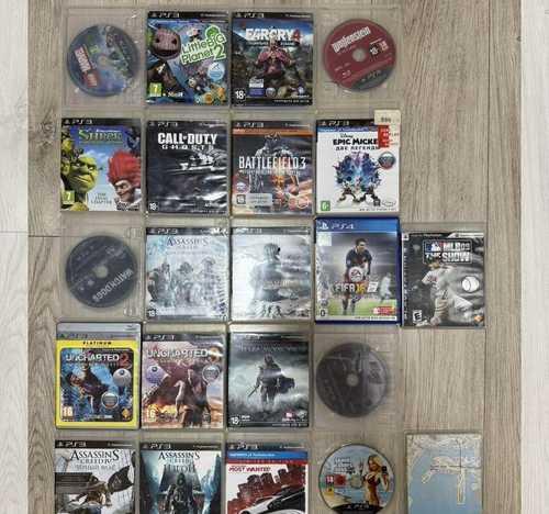 Диски на sony playstation 3 ps3