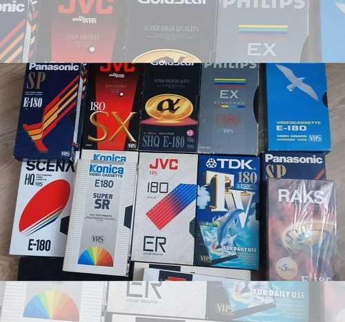 Видеокассеты vhs