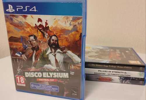 Disco elysium ps4 диск