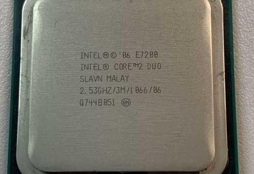 Процессор Intel Core 2 DUO E7200