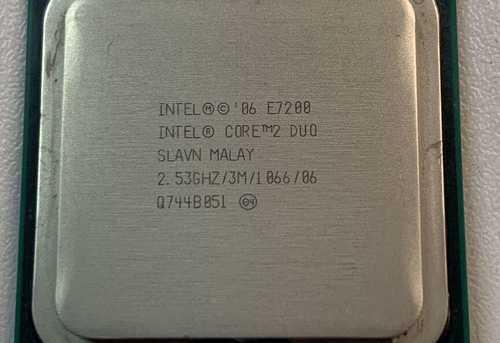 Процессор Intel Core 2 DUO E7200