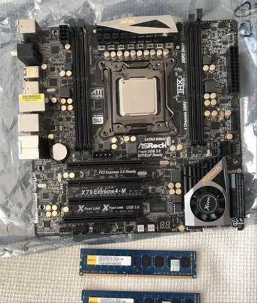 Комплект на x79 xeon 1650v2