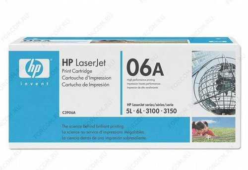 HP C3906A Картридж черный HP 06A LaserJet 5L/6L (2