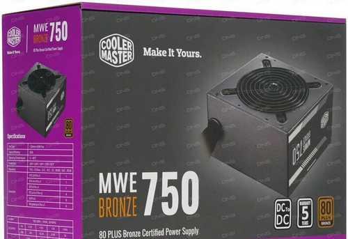 Блок питания Cooler Master MWE Bronze 750 V2