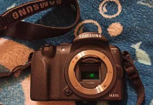 Полузеркальный фотоаппарат samsung nx11