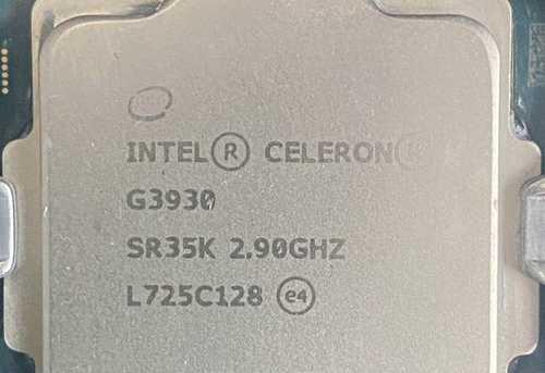 Процессор intel celeron g3930