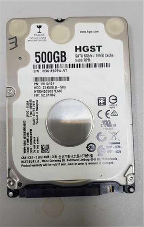 Продам HDD Hitachi 500Gb