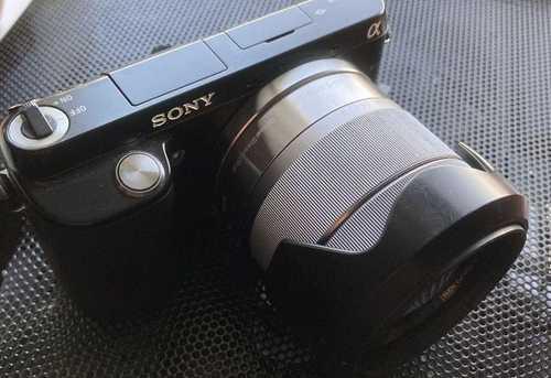 Компактный фотоаппарат sony nex-F3