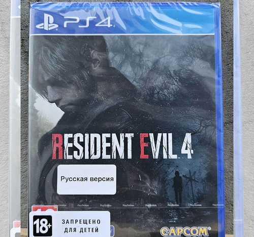 PS4 игра Capcom Resident Evil 4 Remake