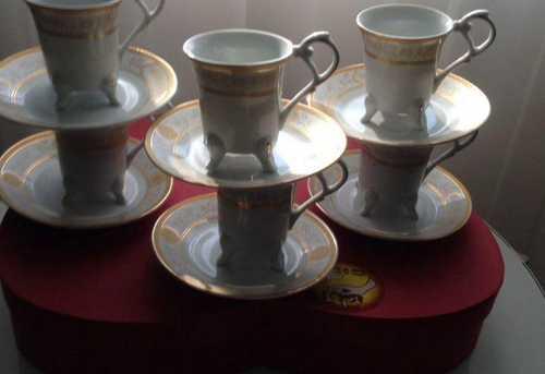 Набор кофейных чашек 6штук (Канада)