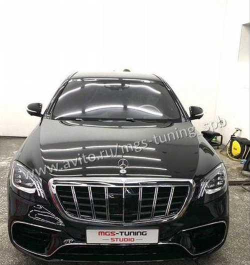Фары рестайлинг для Mercedes S-class W222
