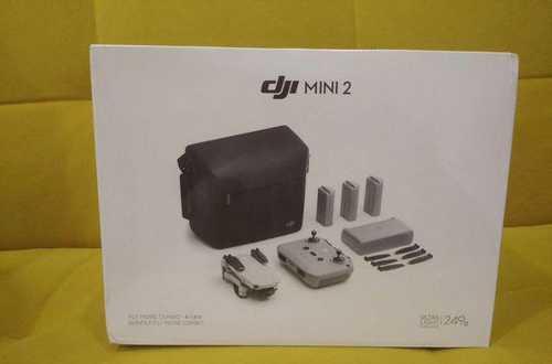 Квадрокоптер дрон DJI Mini 2 fly more combo