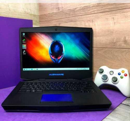 Мощный игровой ноутбук Alienware i7/geforce GTX