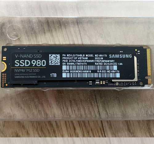 Ssd m2 nvme samsung 980 1tb