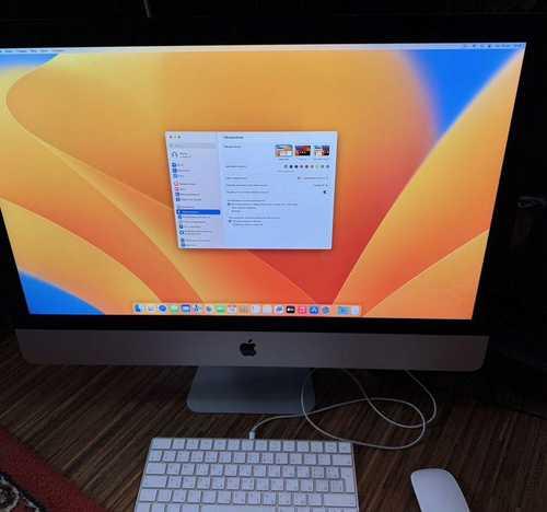 iMac 27 2017 4,2 GHz i7/64 GB/Pro 580 8 GB/2 TB