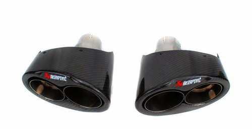 Насадки глушителя Akrapovic Audi одинарная труба