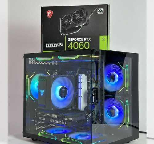 Новый игровой пк RTX 4060 / Ryzen 5600