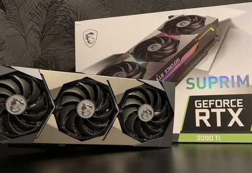 Видеокарта rtx 3090ti msi suprim x 24gb