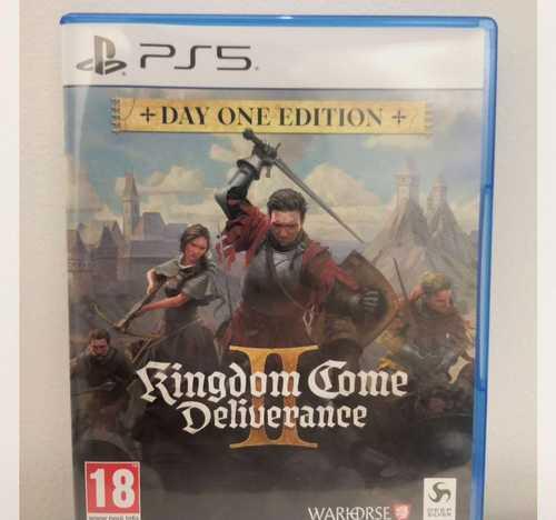 Kingdom come deliverance 2 ps5 диск