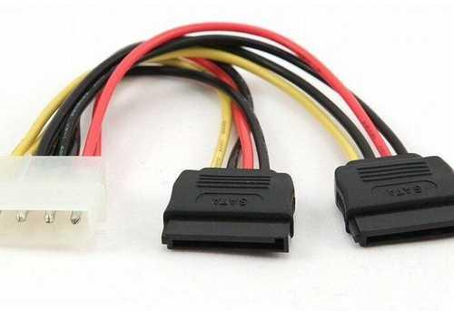 Переходник Generic Molex 4 pin to 2 SATA