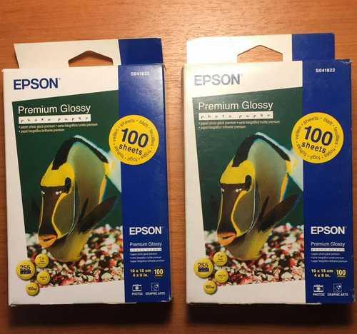 Фотобумага Epson Premium Glossy 10x15 100