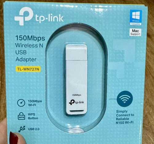 Wi-Fi адаптер TP-link TL-WN727N 150Mbps