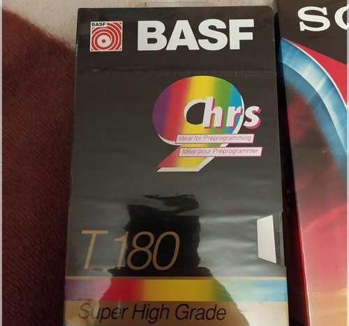 Видеокассеты vhs новые