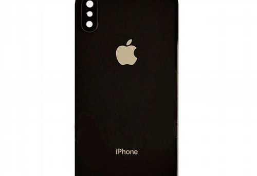 Крышка Айфон 10 (iPhone X) черная