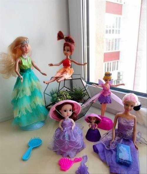 Барби, Фея Флора, кукла-кекс, магазин,одежда,обувь