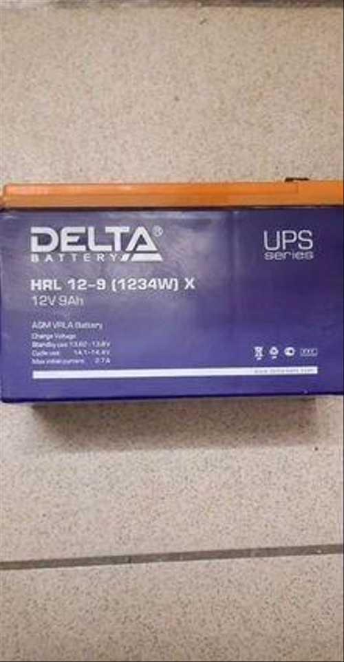 Аккумулятор delta HRL 12-9 (1234w) x