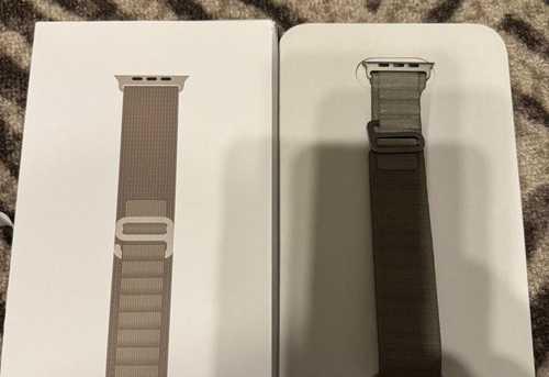 Ремешок alpine loop olive apple watch ultra 2