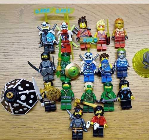 Lego ninjago минифигурки