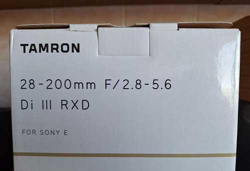 Tamron sony FE 28-200mm F2.8-5.6 Di iii rxd a071
