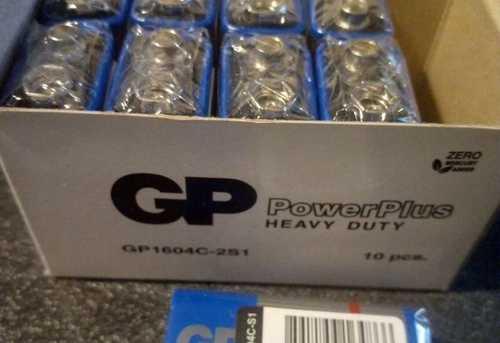 Батарейки GP 1604C-2S1 крона PowerPlus