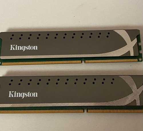 Оперативная память Kingstone HyperX 2х2gb DDR3
