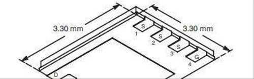 Микросхема sis412dn N-Channel mosfet 30V