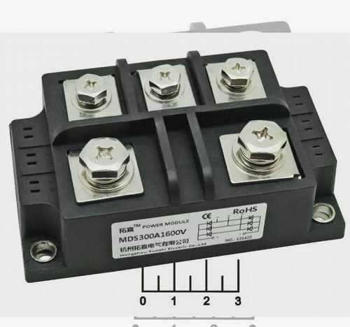 Диодный мост трехфазный 300A/1600V MDS300A1600V