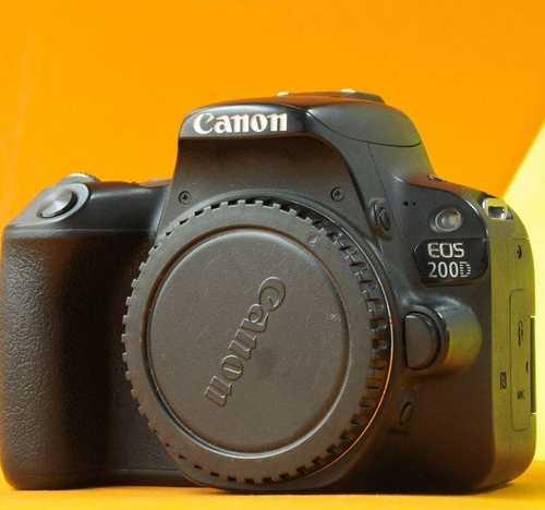 Фотоаппарат Canon 200D body