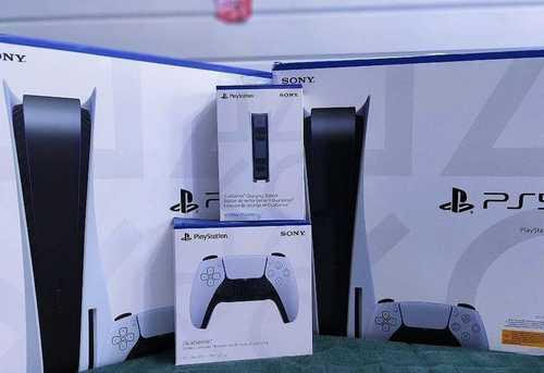 Sony playstation 5 ps5 + джойстик + станция