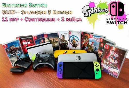Игровая консоль Nintendo Switch oled – Splatoon 3