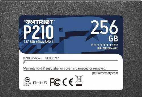 Твердотельный накопитель Patriot 256 Gb P210 P210S