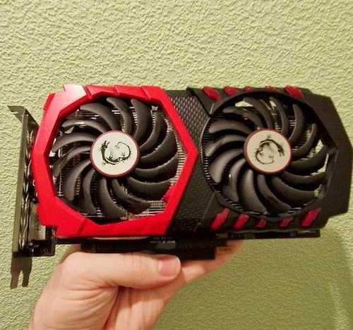 Видеокарта MSI gtx 1050 ti gaming X