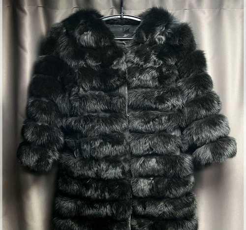Шуба трансформер песец 50-52 XL