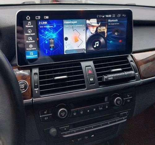 Монитор Android 12,3" для BMW X5/X6 (E70/E71) 2007