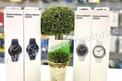 Часы Samsung Galaxy Watch4 Classic 46мм, серебро