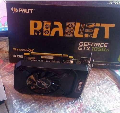 Видеокарта gtx 1050 ti palit