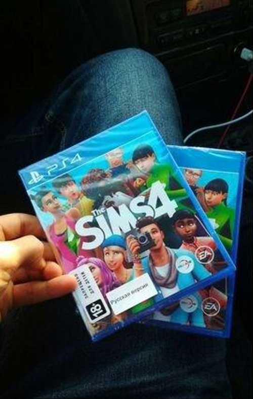 Sims 4 диск ps4 ps5 новые