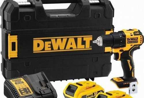 Дрель-шуруповерт аккумуляторная dewalt DCD 708 D2T