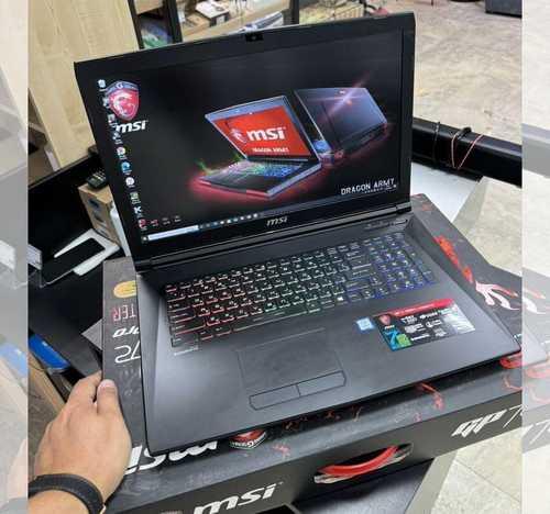 Мощный Игровой MSI GP72-7RDX Core i7/16/1000/GTX10