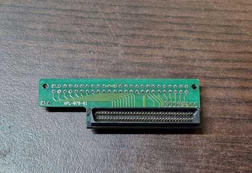XPL-078-A1 Адаптер scsi HD 68-pin - IDC 50-pin